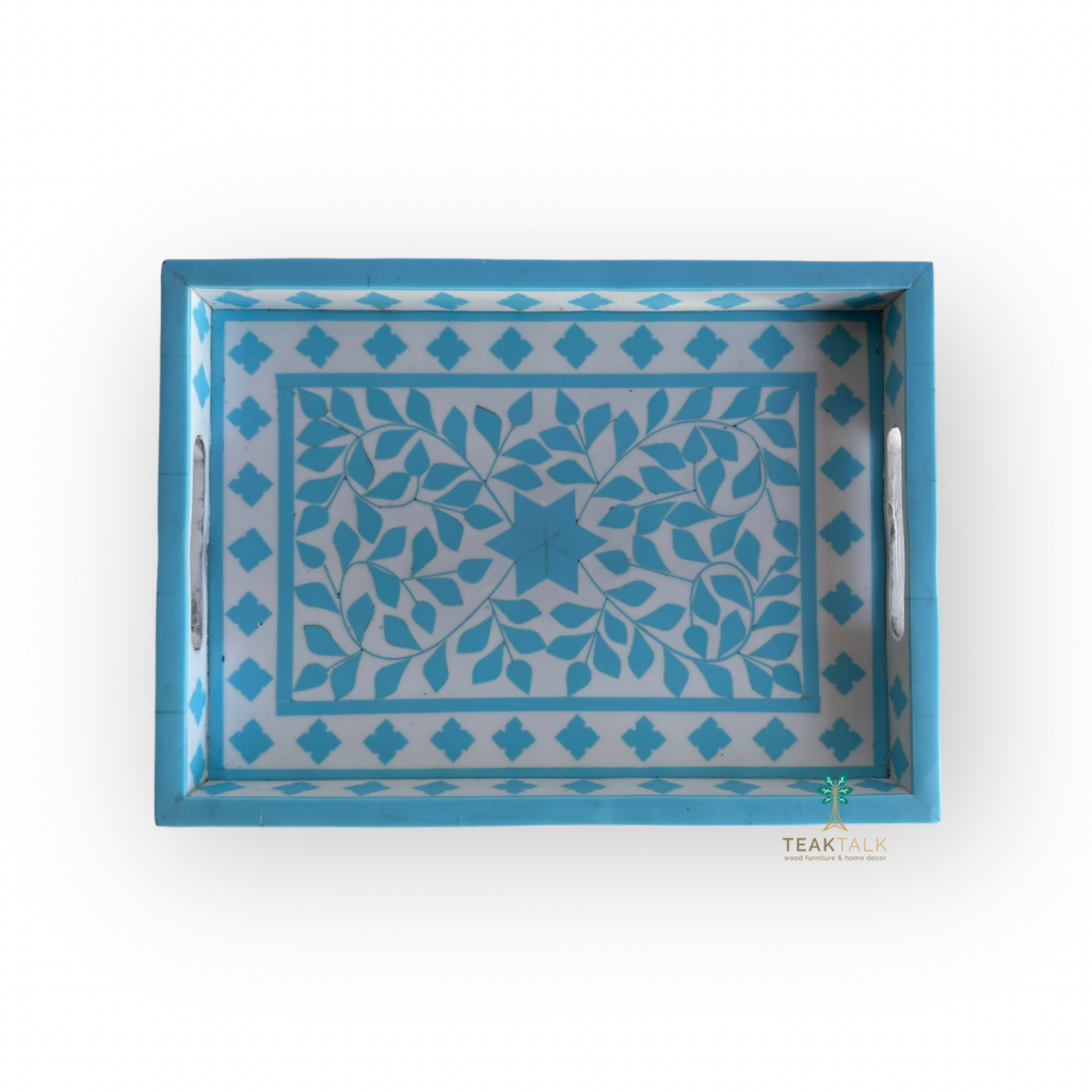 Resin Inlaid Tray – Teaktalk